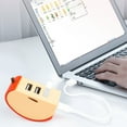 USB Hub Fruit Shaped 3-Port Multifunctional with Standard USB Cable ...