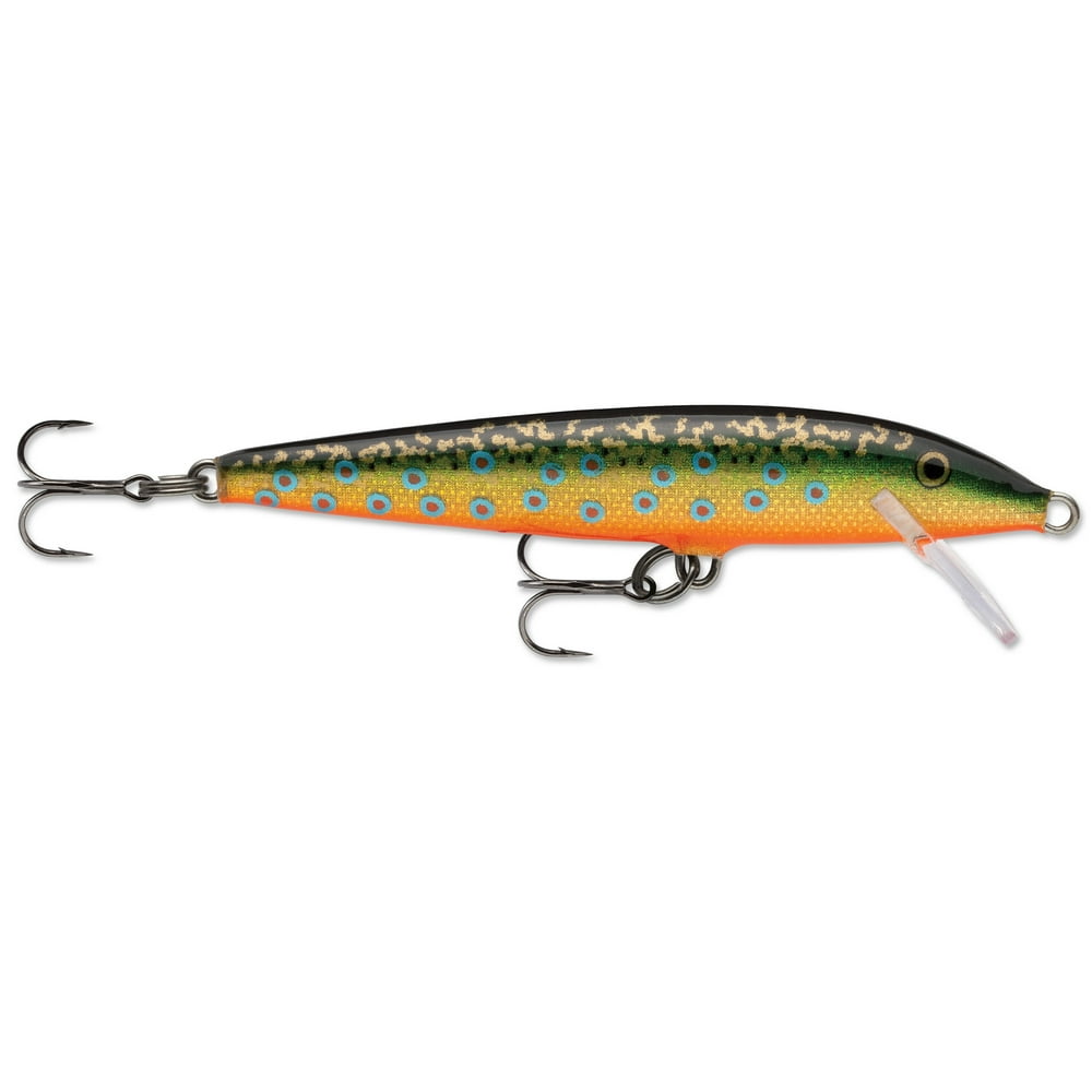 Rapala Original Floating Minnow 09 Fishing Lure 3.5" 3/16oz Brook Trout ...