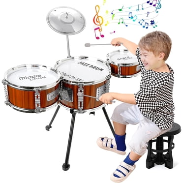 Free Shipping! Disney Mickey Mouse Kids Drum Set with 3 Drums and ...