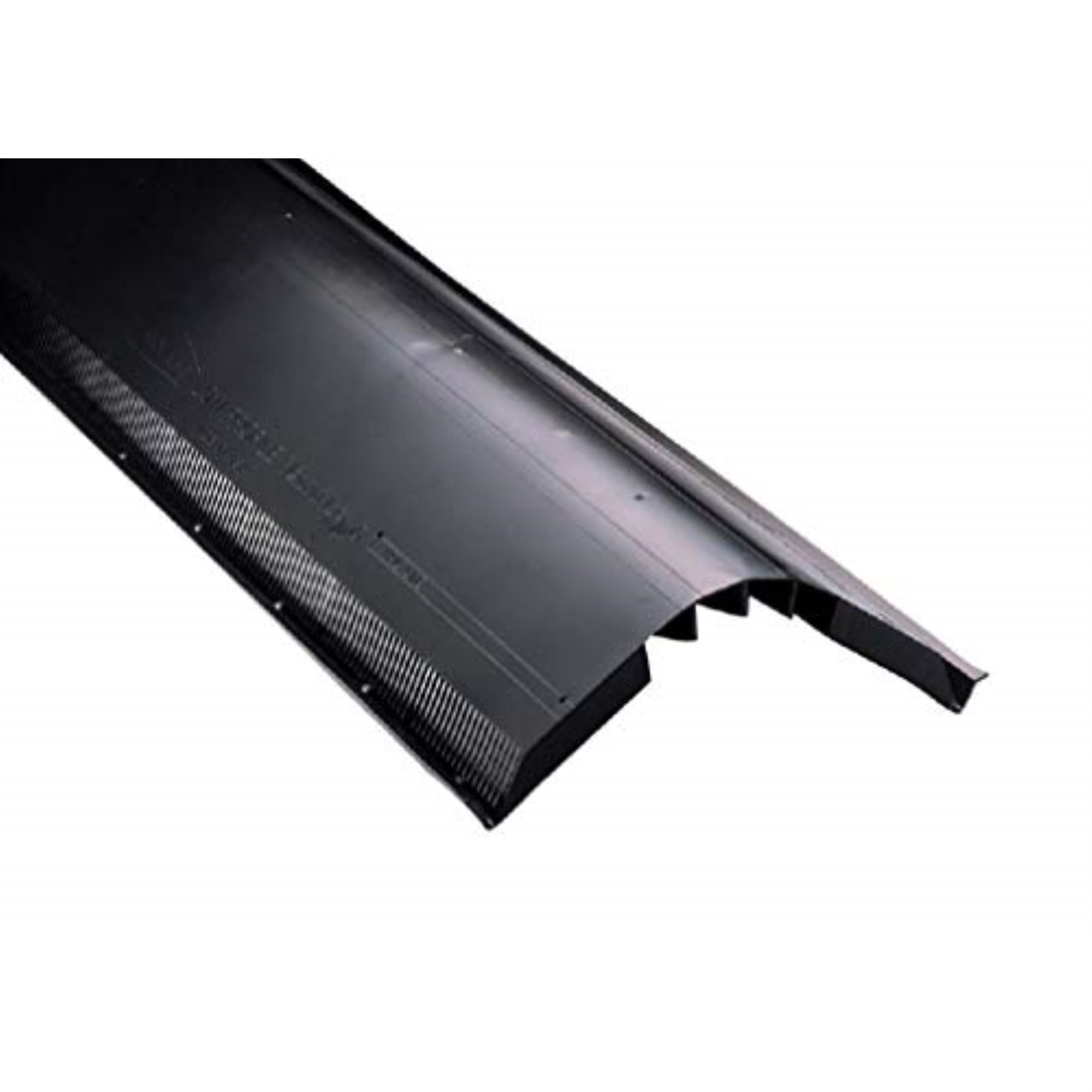 Air Vent 7/8 in. H X 12 in. W X 48 in. L Black Copolymer Resin Shingle ...