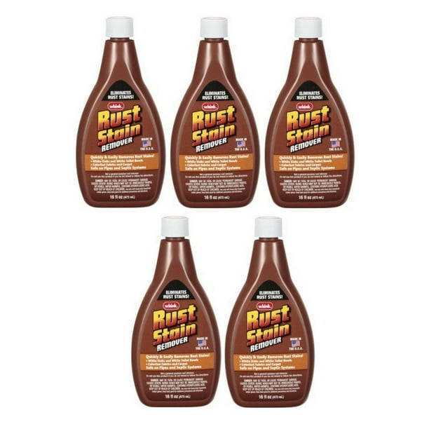 Whink Rust Stain Remover, 16 Fluid Ounce - Pack of 5 - Walmart.com
