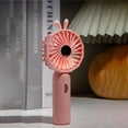 Rotatable Handheld Personal Fan Battery Operated Farms Small Mute Big ...