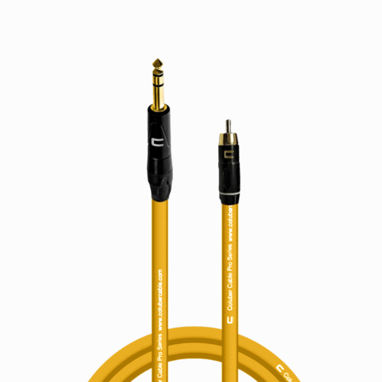 Coluber Cable Balanced 1/4" TRS Male - RCA Male - Pro 3-Pin Audio ...