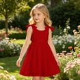 Big Girl Dresses , Girl Dresses Size 7-8,Girls' Lightweight Summer Tie ...