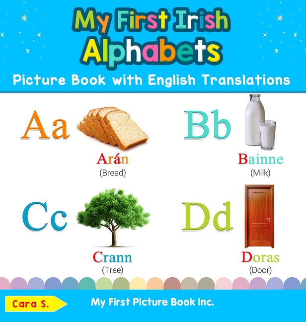 Teach Learn Basic Irish Words For Children My First Irish Alphabets