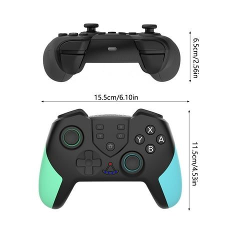 Wireless Gamepad Vibration Joystick Bluetooth-compatible Game ...