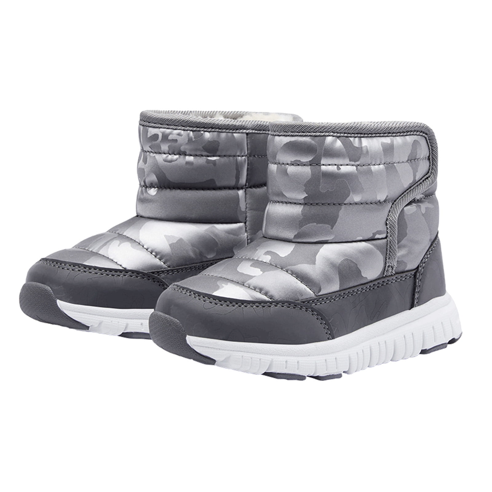 Click here for Lolmot Toddler Little Kid Snow Boots For Boys Girl... prices