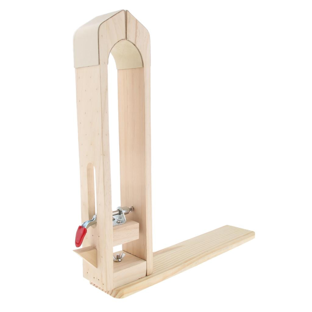 Wood Leathercraft Stitching Sewing Clamp for Leathercraft Sewing DIY ...