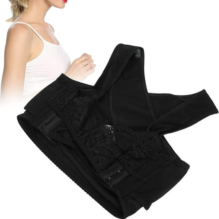 LUO Shapewear Breast Back Support, Chest Brace Up Women Breast Support ...