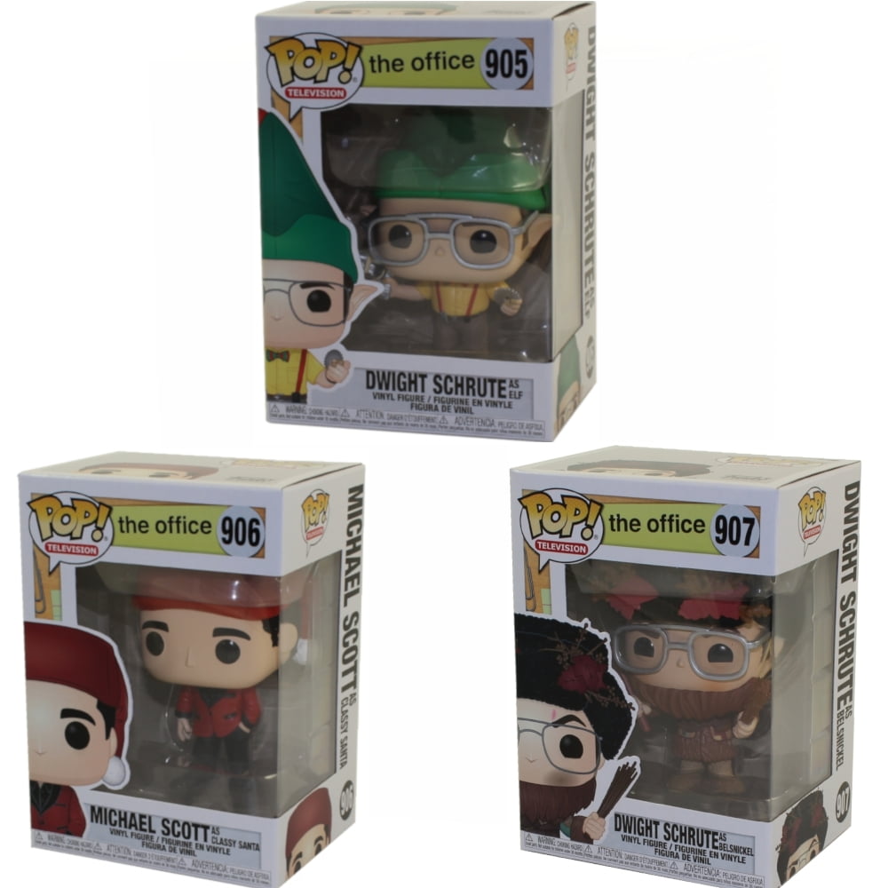 Funko POP! Television - The Office S2 Vinyl Figures - SET OF 3 (Santa ...