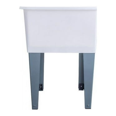 Mustee UtilaTub 20-Gallon Floor-Mount Laundry/Utility Tub, Sinks 33 X ...