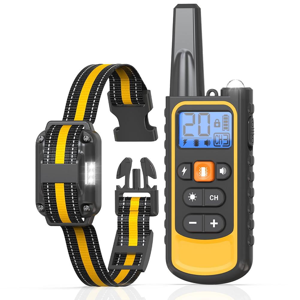 Dog Training Collar 3000FT Remote Rechargeable Shock PET Waterproof Trainer GX I9M0 - Walmart.ca
