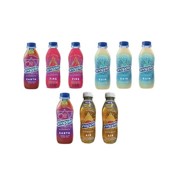 Snapple Juice - Variety Pack with Apple, Watermelon, Lemonade Flavors ...