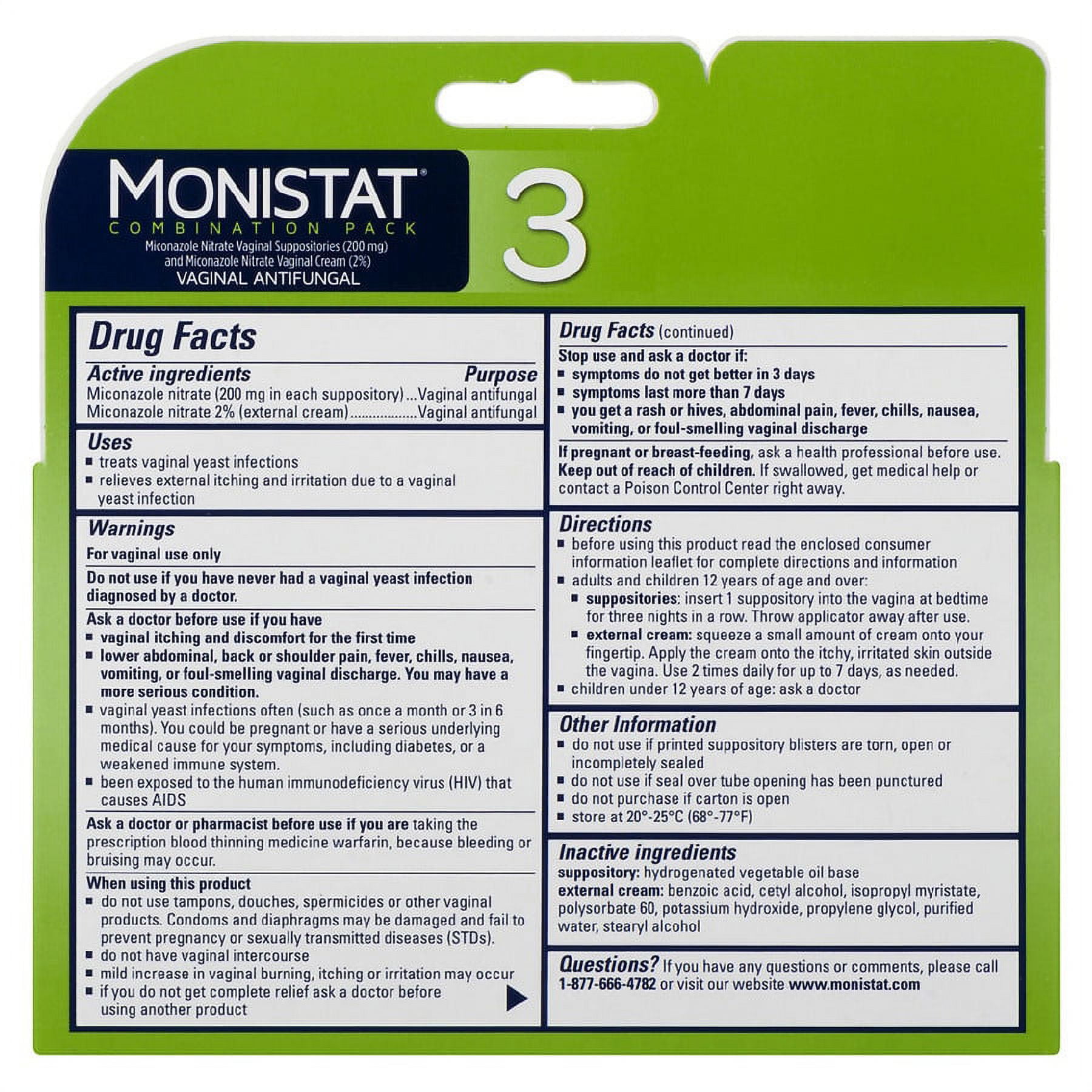 Monistat Suppository