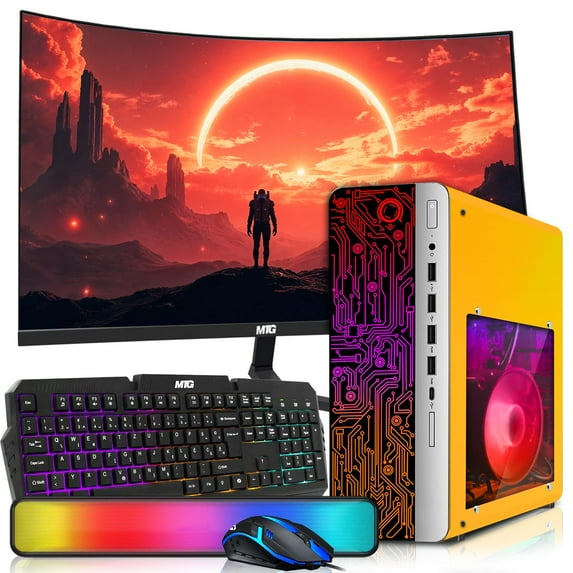 Restored HP Desktop Computer PC Lambo AMD A10-9700, 16GB RAM, 1TB SSD ...