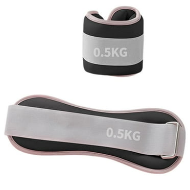 Gymenist Pair Of Ankle Weights Can Be Adjusted Up To 5.0 Lb. Each Set of 2 x Weight Wraps (Total ...