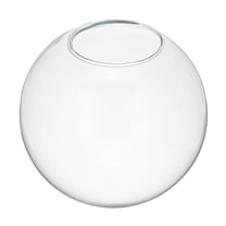 Cylinder Glass Lamp Shade 2pcs Bubble Seeded Clear Glass Shade Covers ...