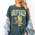 CLOTEX Born to Dilly Dally Comfort Colors® T-Shirt, Vintage Frog Tshirt ...