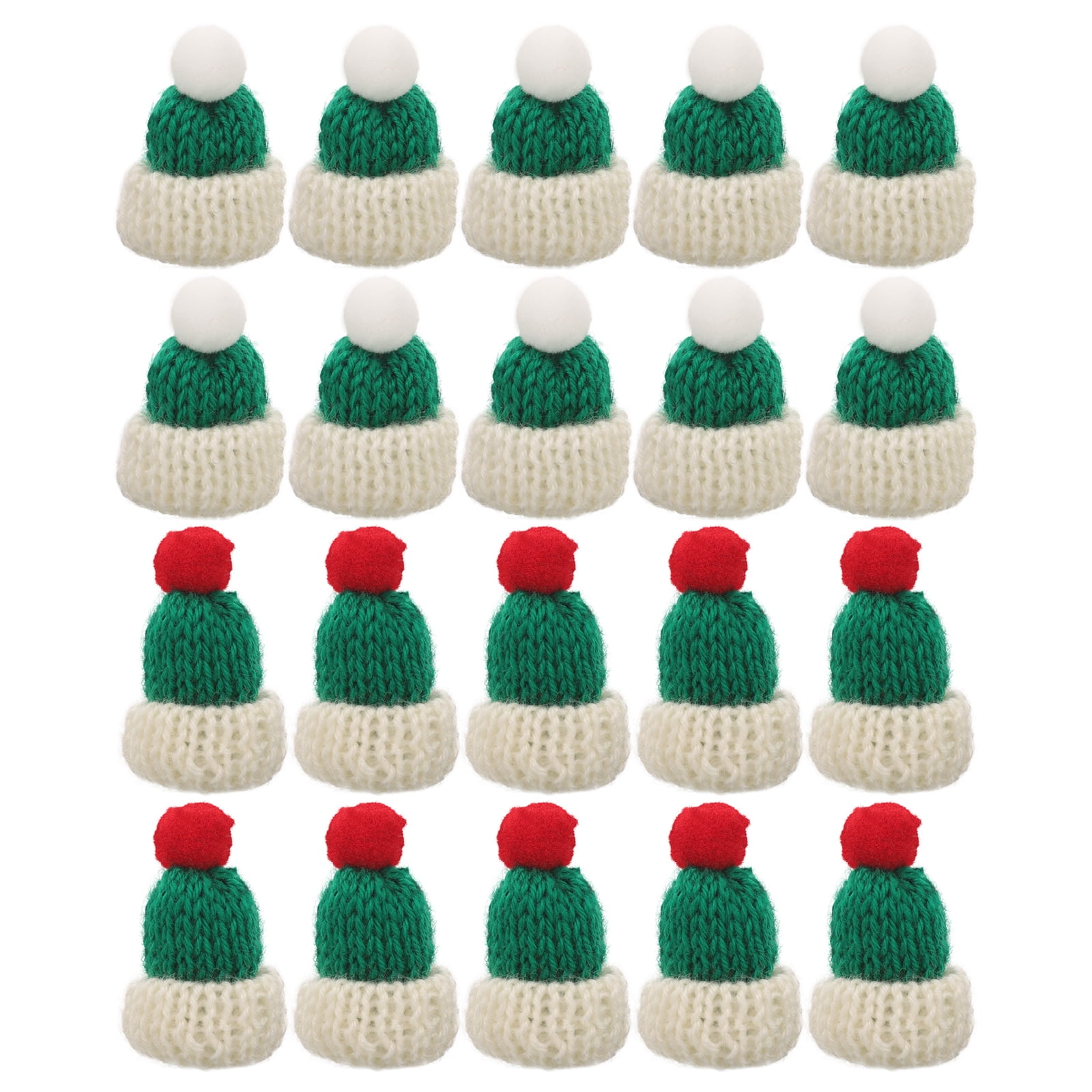 Click here for Kakowely 20pcs Mini Knitting Hats Tiny Hats Christ... prices