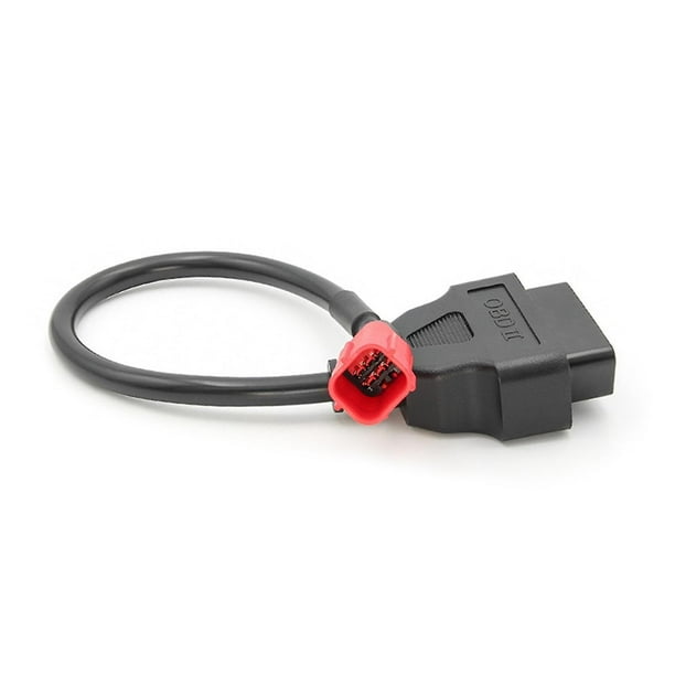 Adaptadores Obd para motocicleta de 6 a 16 pines, conectores de ...