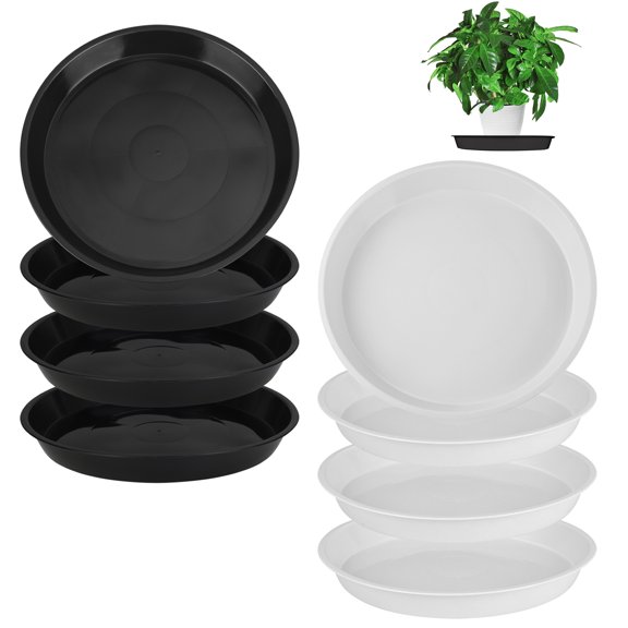 SPRING PARK Plant Saucers for Potted Plants for Floor Protection ...