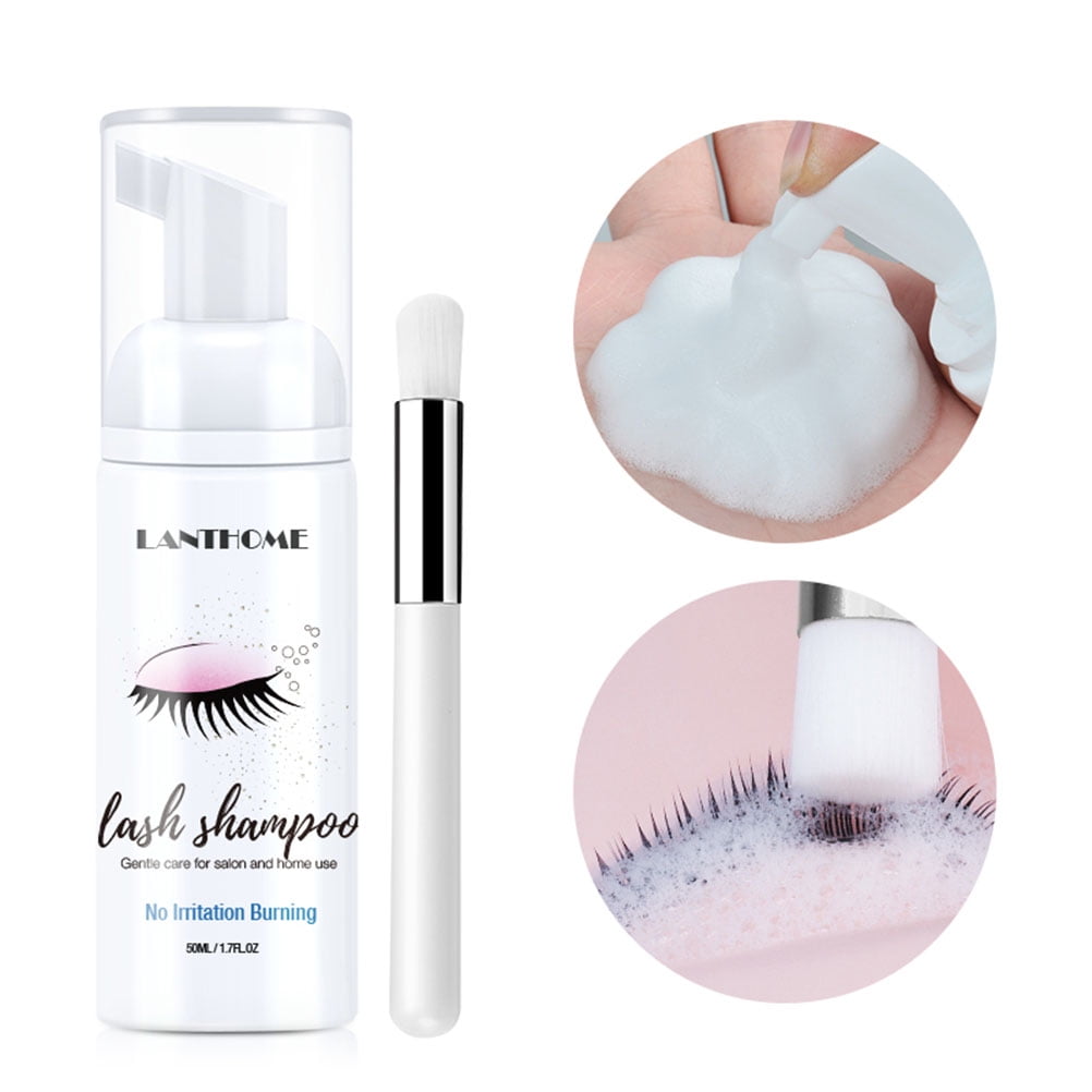 Click here for Ymiko Eyelash Extension Shampoo And Brush Lash Foa... prices