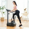 Zelus Whole Body Vibration Plate 500W Exercise Platform 99 Levels Steel ...