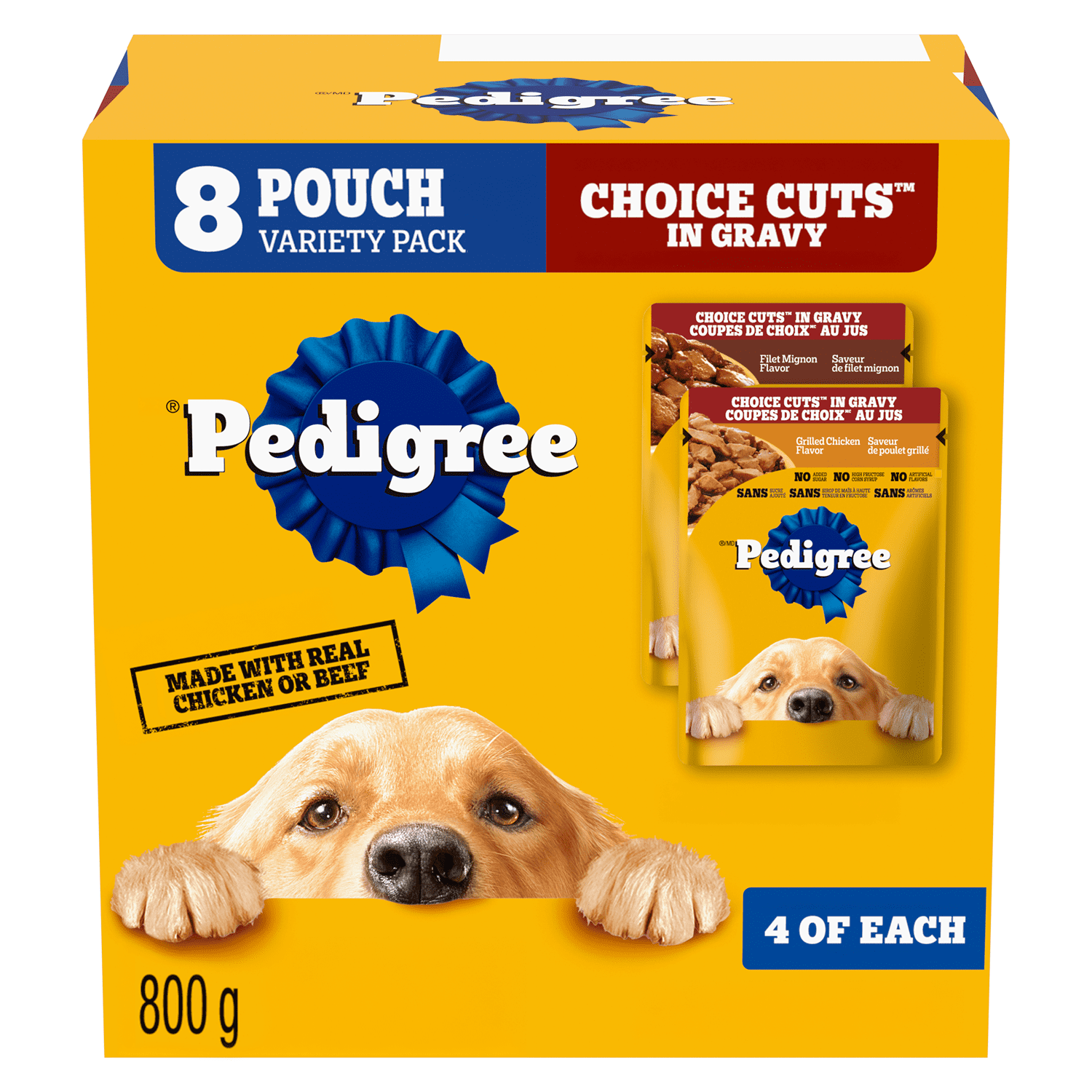 Click here for Pedigree Adult Wet Dog Food Choice Cuts In Gravy F... prices