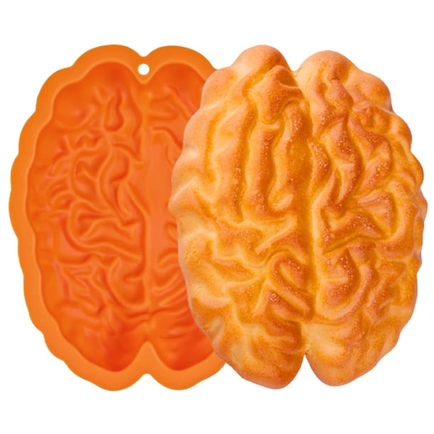 Lubelski Horror Brain Silicone Mold Non-stick Food Grade Easy Release ...