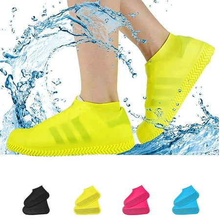 Waterproof Shoe Covers Non-slip Water Resistant Overshoes Silicone ...