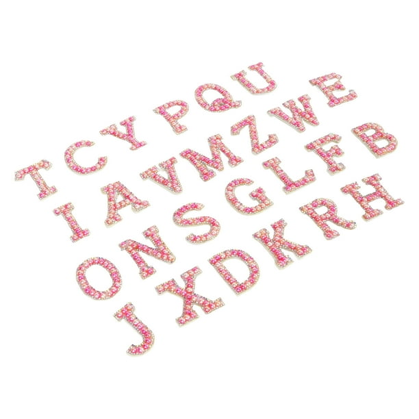 Parches de letras para planchar, 26 piezas de parches de letras para ...