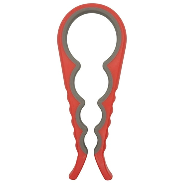 Handy Housewares 4-in-1 Multi-Size Easy Grip Jar Lid Gripper / Bottle ...