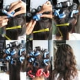 10PCS Curler Makers Soft Foam Bendy Curls DIY Styling Hair Rollers Hair ...