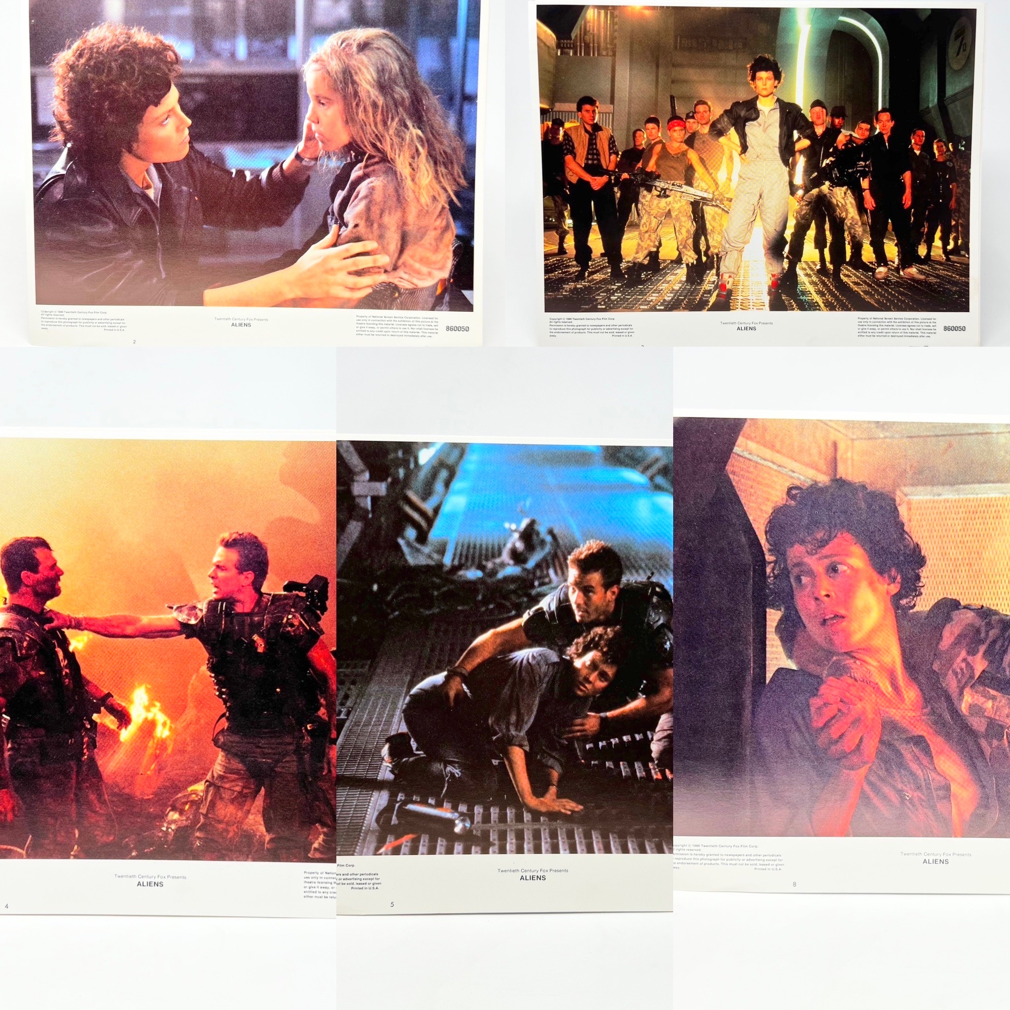 Aliens Sci-fi Collectible Lobby Cards Poster Set of 5 - Walmart.com