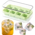One Release Tray With Lid & Storage Grade Silicone Easy Release Ice ...