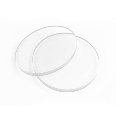 54 Inch Round Glass Table Top 1/3" Thick Ogee Edge Polish Clear Glass ...