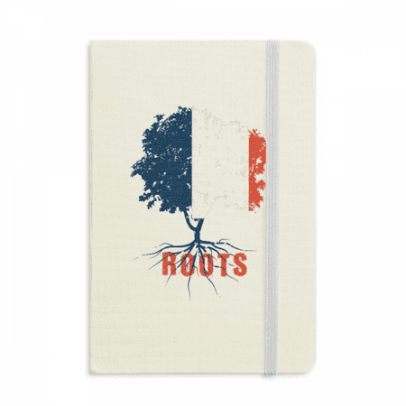 Flag Root Faly France Art Deco Fashion Notebook Official Fabric Hard ...