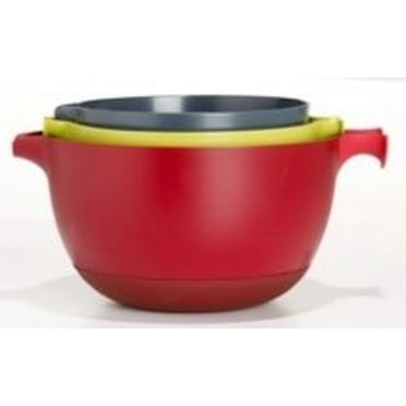 Mainstays 3-Piece Mixing Bowl Set, Assorted Colors, 2.5, 3.5 and 5 ...