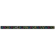 Chalkboard Brights Alphabet Line Bulletin Board Set - Walmart.com