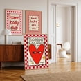 Affixzi Too Many Scallywags: Fun Bold Quote Art For Colourful Homes ...
