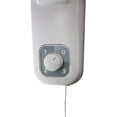 Lasko M16900 Oscillating 16 inch Wall Mount Fan for Indoor Use, Light ...
