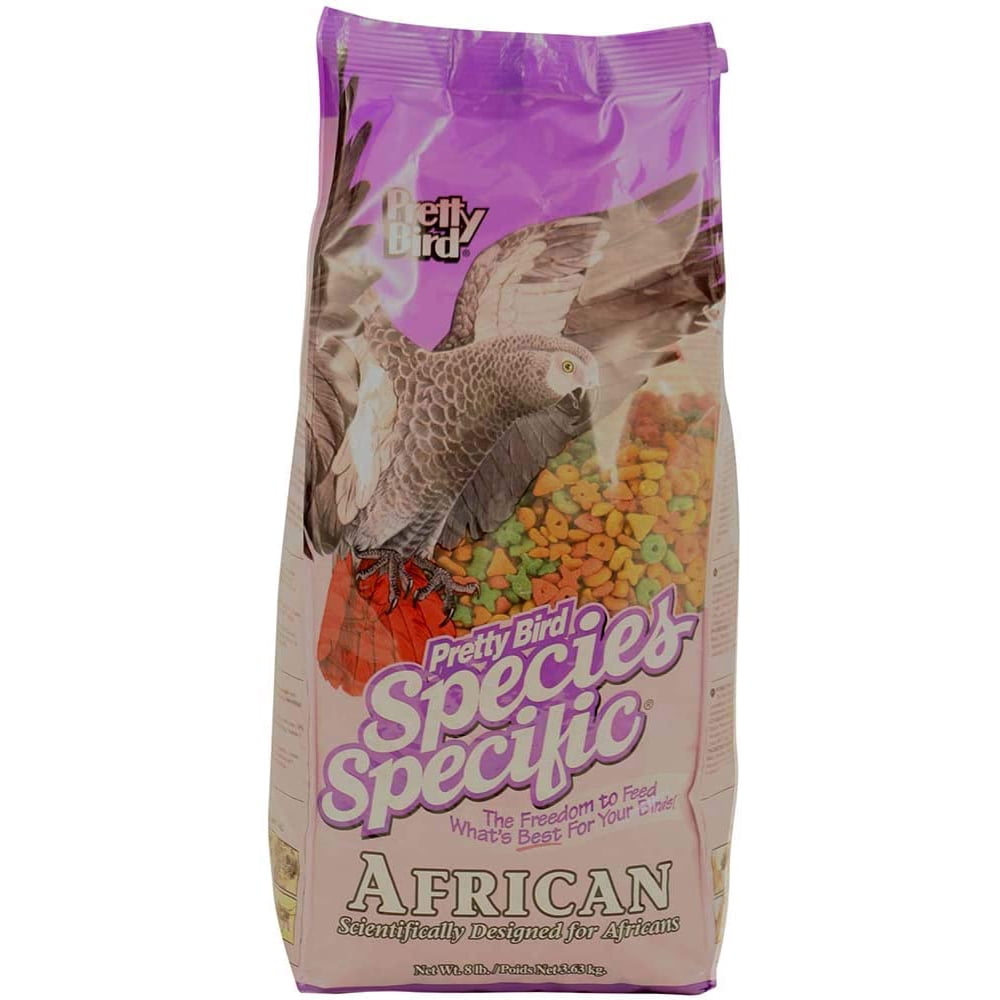 Pretty Bird International Species Specific African Bird Food- 8-Pound ...