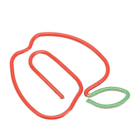 Metal Fruit Paperclips, Mini Cute Paper Clips Rust Proof 100pcs ...
