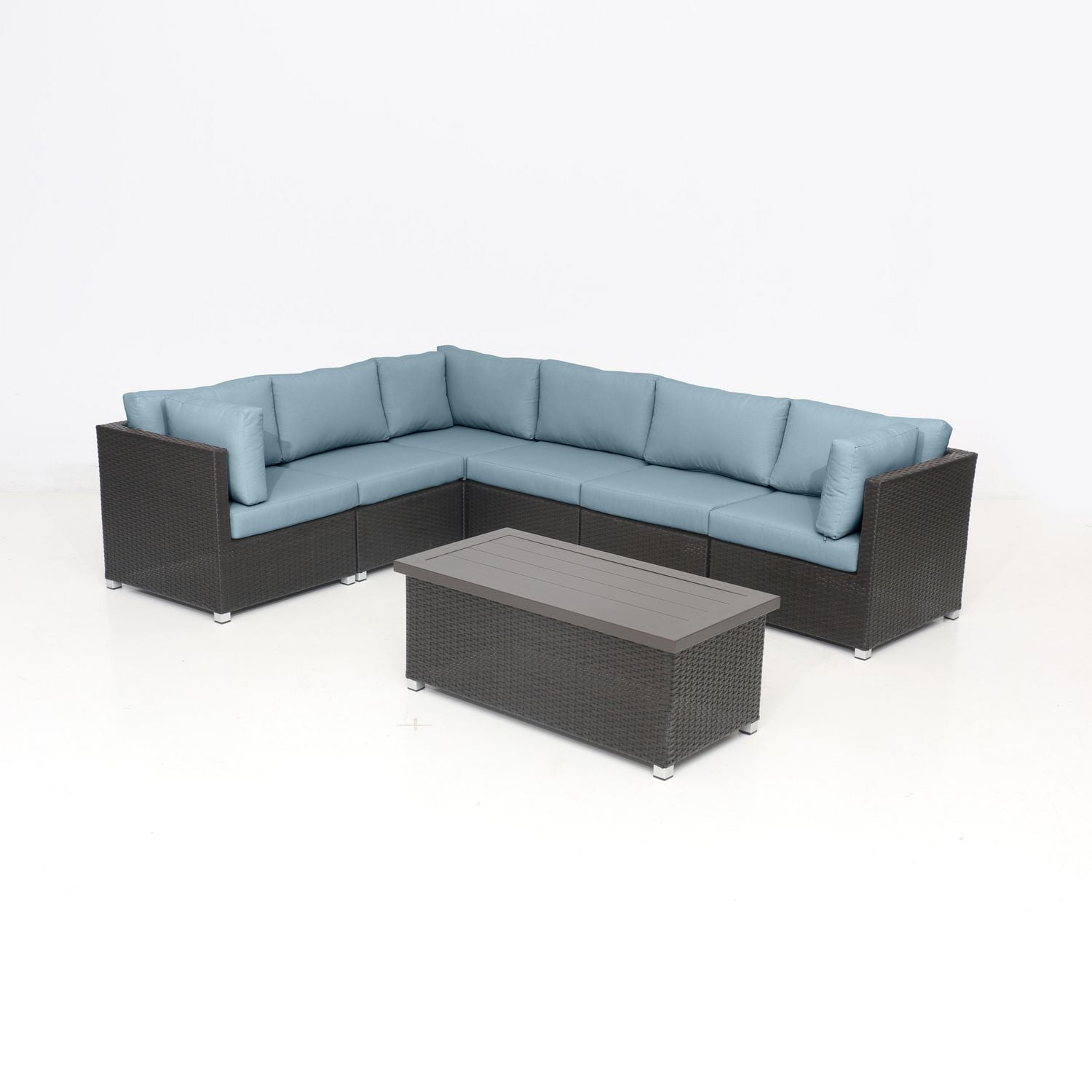 Click here for Think Patio Innesbrook Collection 7-Piece Aluminum... prices