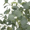 4FT Artificial Eucalyptus Tree Faux Silver Dollar Leaf Plant with Pot ...