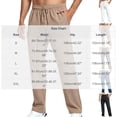 AGKIZG Men's Solid Color Cinched Waist Drawstring Button Closure Casual ...