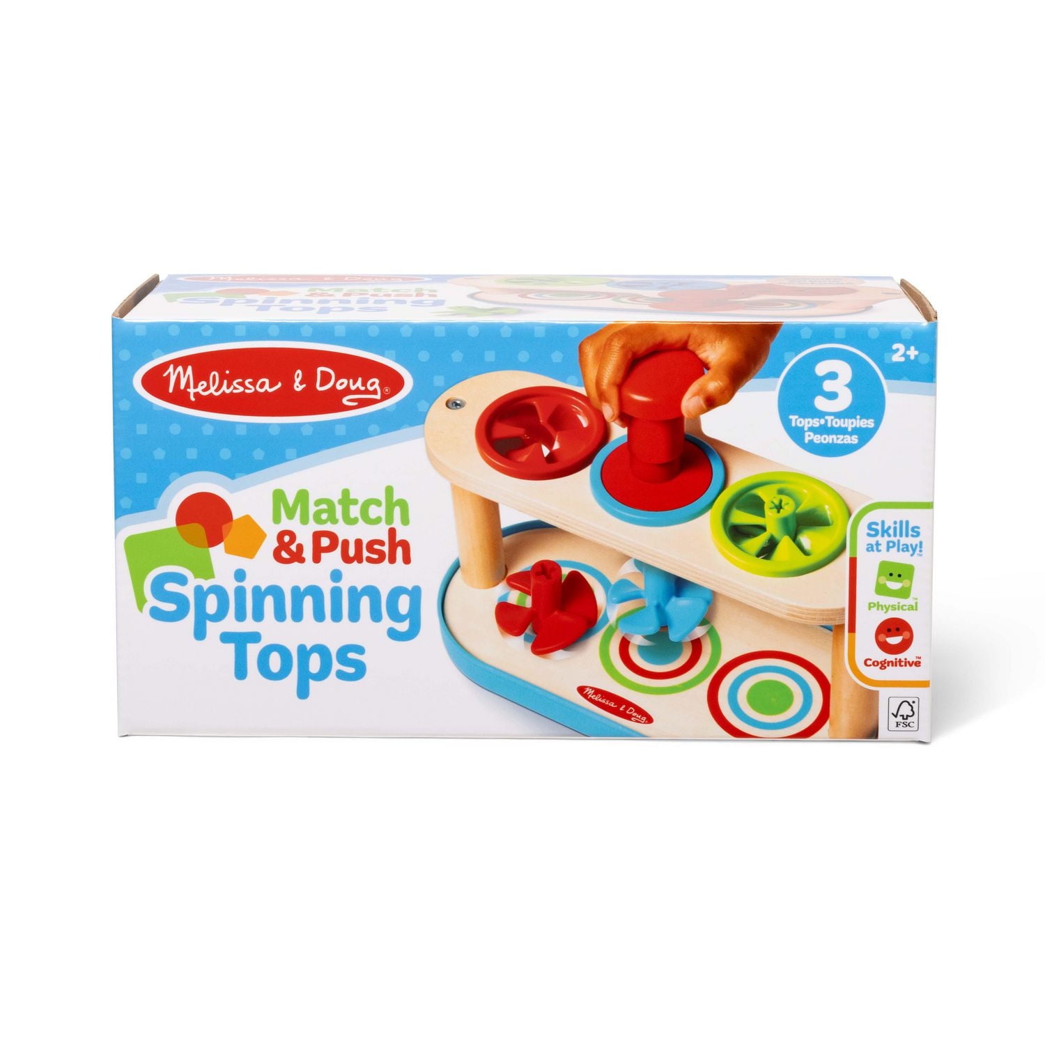 Click here for Melissa & Doug Match & Push Spinning Tops Developm... prices