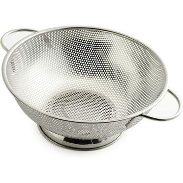 Stainless Steel Deep Colander, 3 Quart - Walmart.com