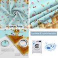 Blue Dessert Cake Blackout Curtains for Bedroom/Living Room, Thermal ...