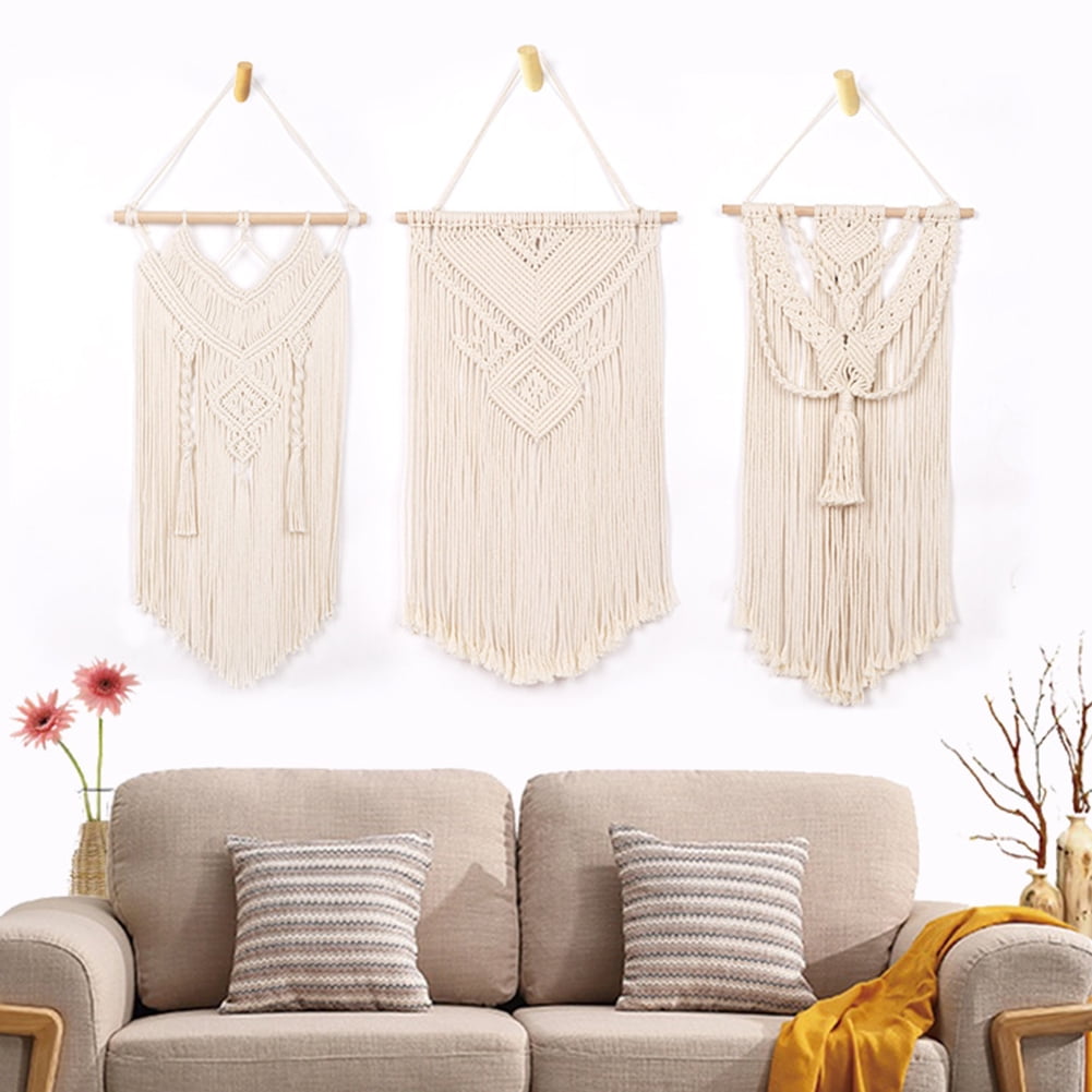 customizable elegant and romantic wall decor and art. Macrame wall ...